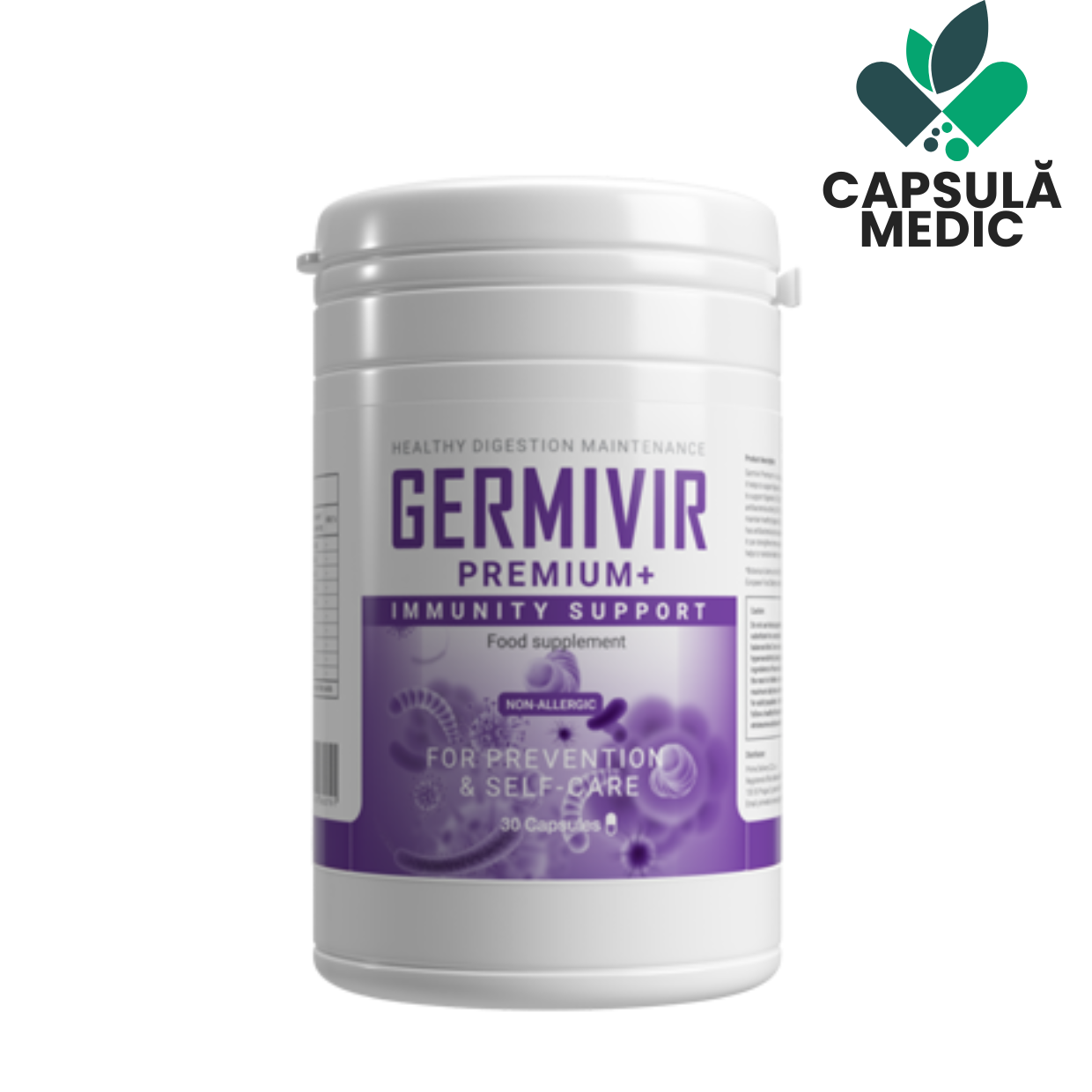 Germivir Premium: Farmacie, Preț și Experiențe - CapsulaMedic